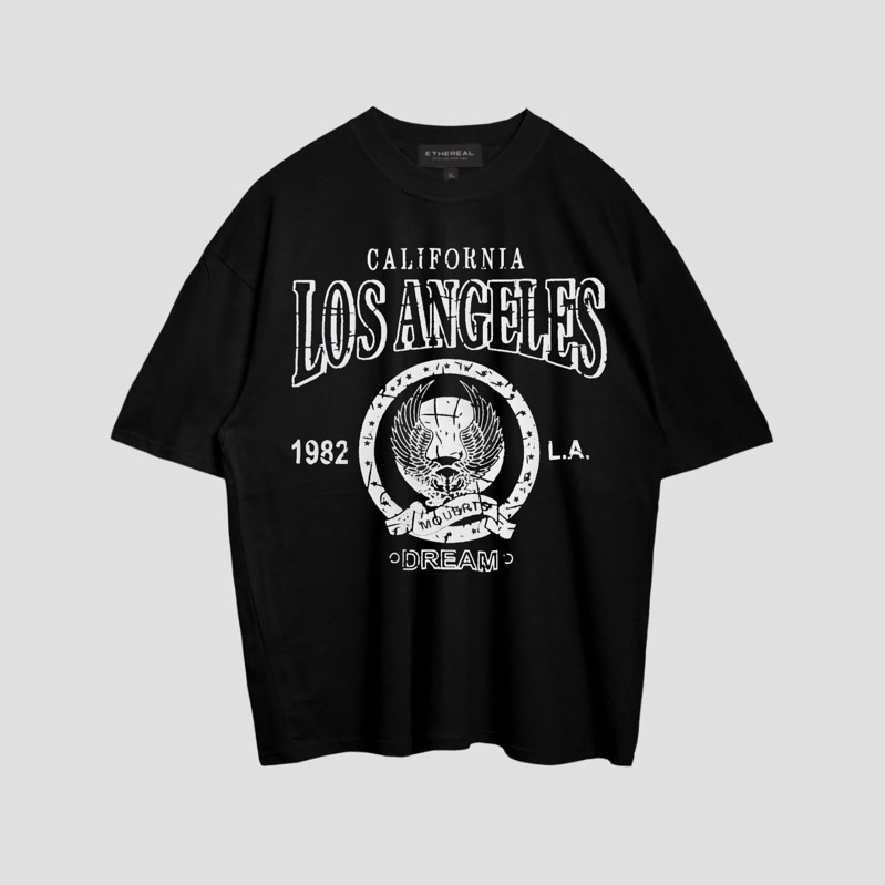 Jual ETHEREAL - Tshirt Oversized Pria Wanita Distro California | Shopee ...