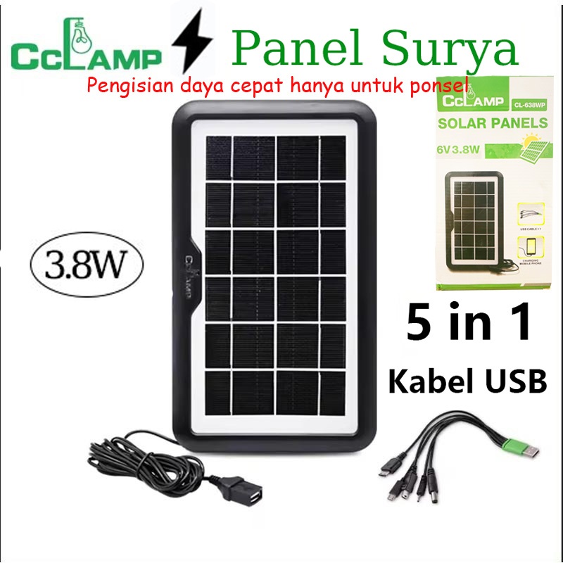 Jual CCLAMP Solar Panel Tenaga Surya - Panel surya multifungsi ...