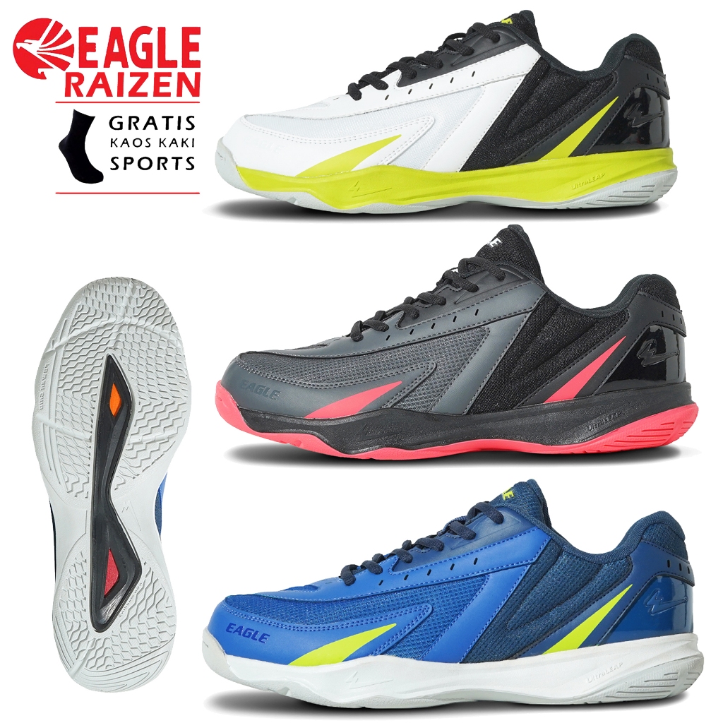 Jual Sepatu Badminton Eagle Raizen Original Terbaru Sepatu Bulu Tangkis Eagle Raizen | Shopee ...