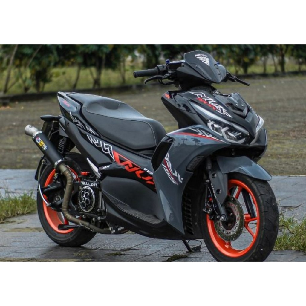Jual STRIPING STICKER AEROX NEW TRANSPARAN POLET BENING NVX ALL ...