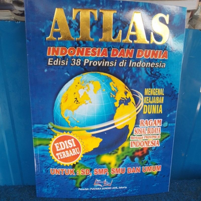 Jual ATLAS INDONESIA DAN DUNIA EDISI 38 PROVINSI DI INDONESIA | Shopee ...