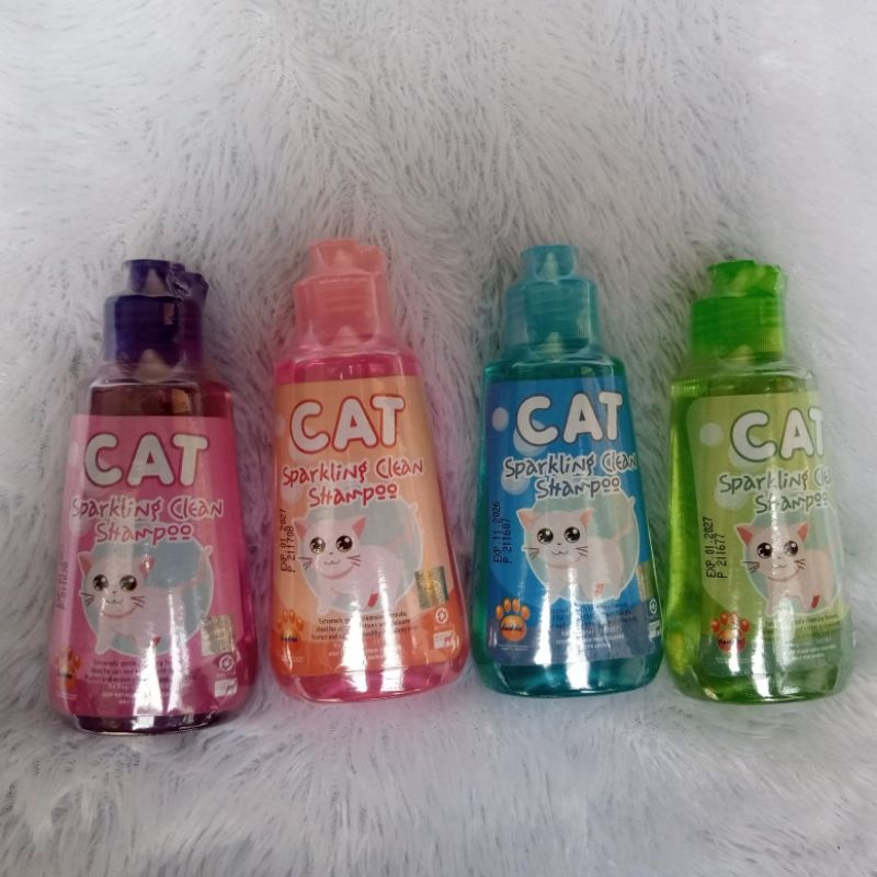 Jual MINIPETS Sparkling Clean Cat Shampoo /Shampoo Kucing Kelinci/Extra ...
