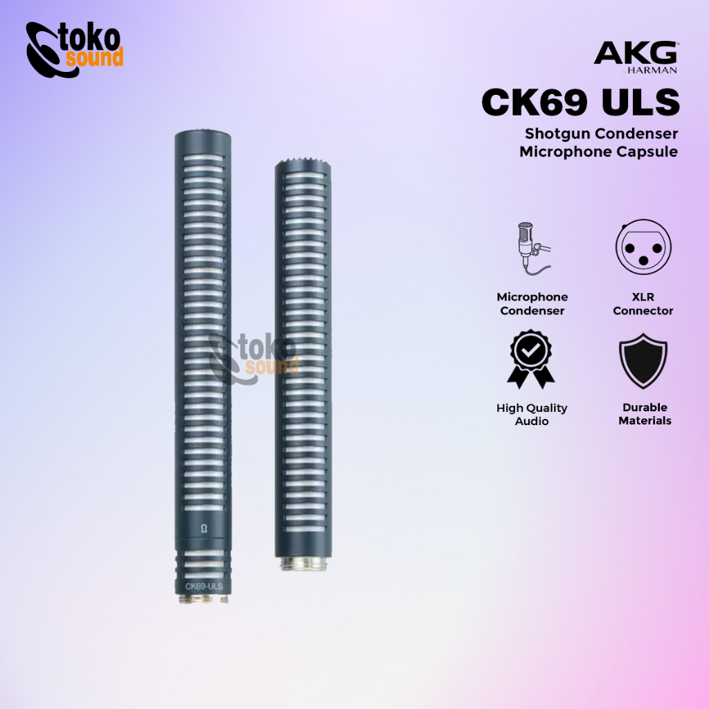 Jual AKG CK69ULS CK 69 ULS - Professional Condenser Shotgun Microphone | Shopee Indonesia
