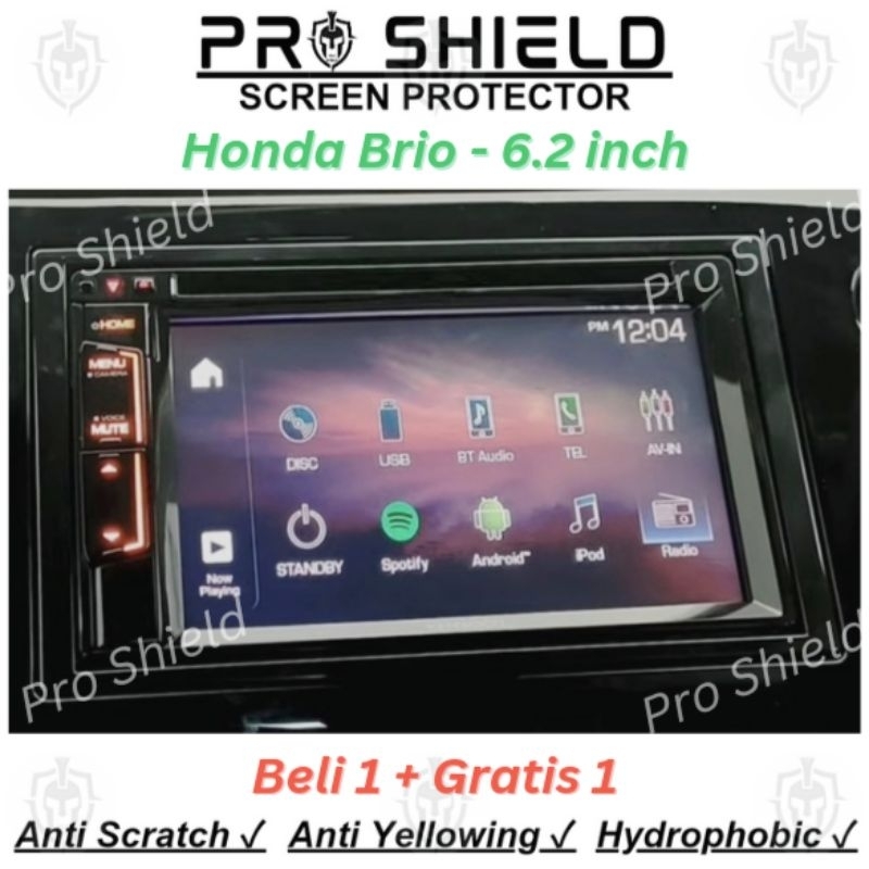 Jual Anti gores head unit honda brio 6.2 inch | Shopee Indonesia