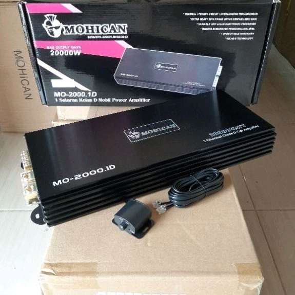 Jual Power Amplifier MONOBLOK MOHICAN 2000.1D POWER MONOBLOCK MOHICAN MO-2000.1D High Quality ...