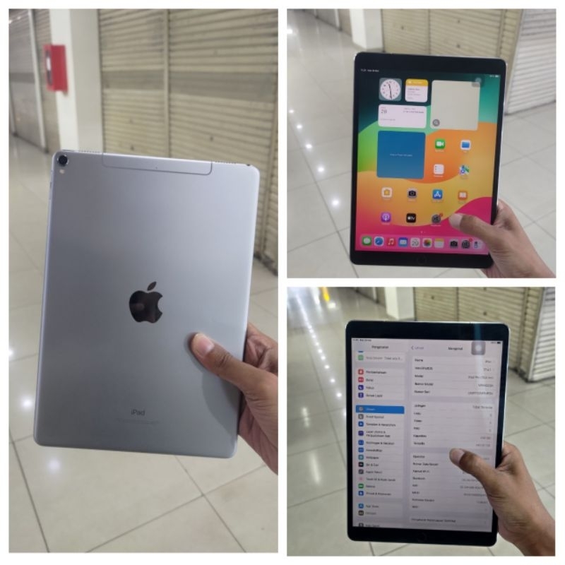 Jual iPad Pro 2017 256Gb Cellular Inter Second Fullset Original ...
