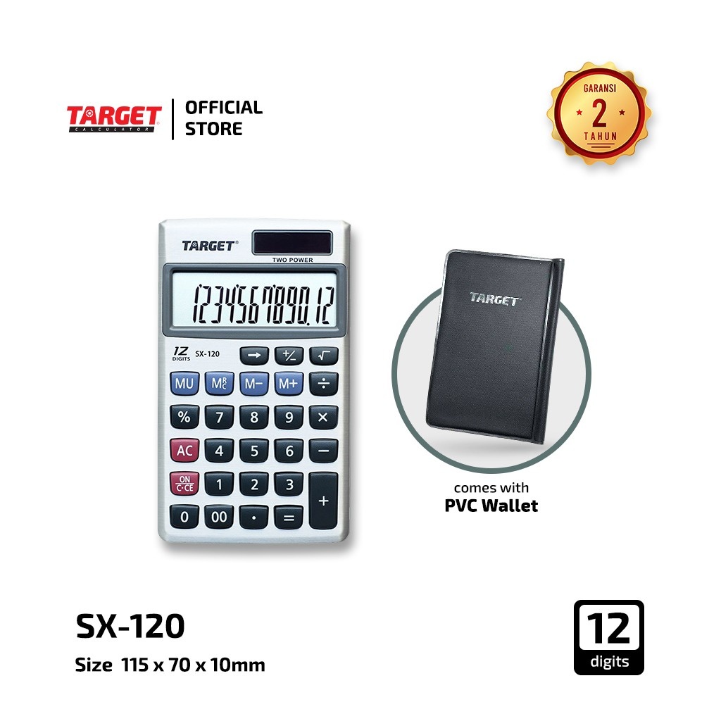 Jual Kalkulator Target SX-120 | Shopee Indonesia