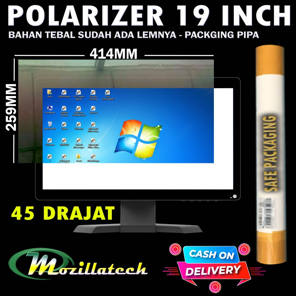 Jual POLARIS POLARIZER POLARIZER 19 IN POLARIZER MONITOR 19 INCH ...