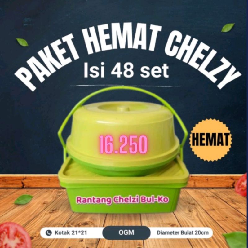 Jual PAKET HEMAT RANTANG CHELZY BUKO ISI 48 SET | Shopee Indonesia