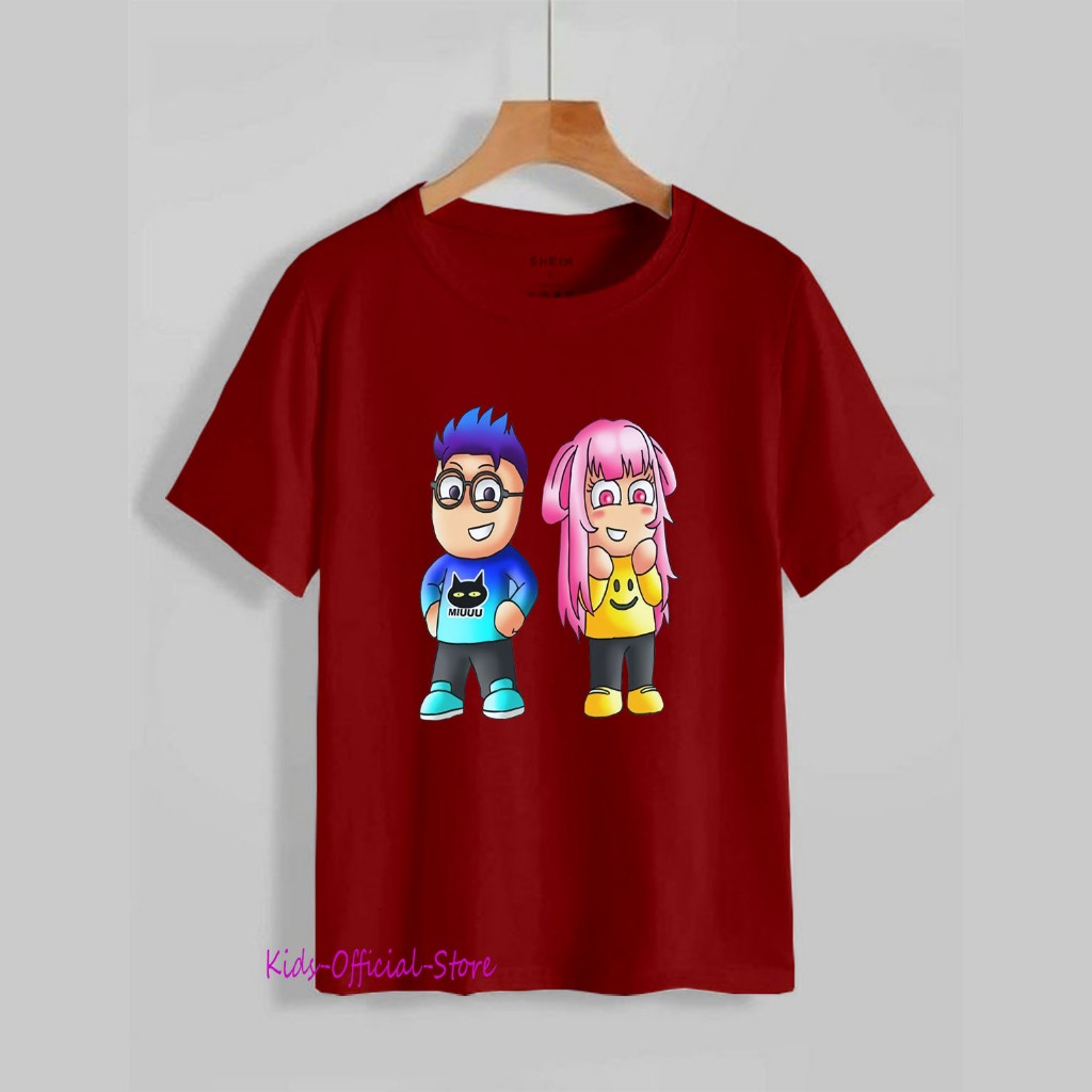 Jual Kaos Miuuu & banana anak youtuber Sweater Baju anak Youtube miuuu ...