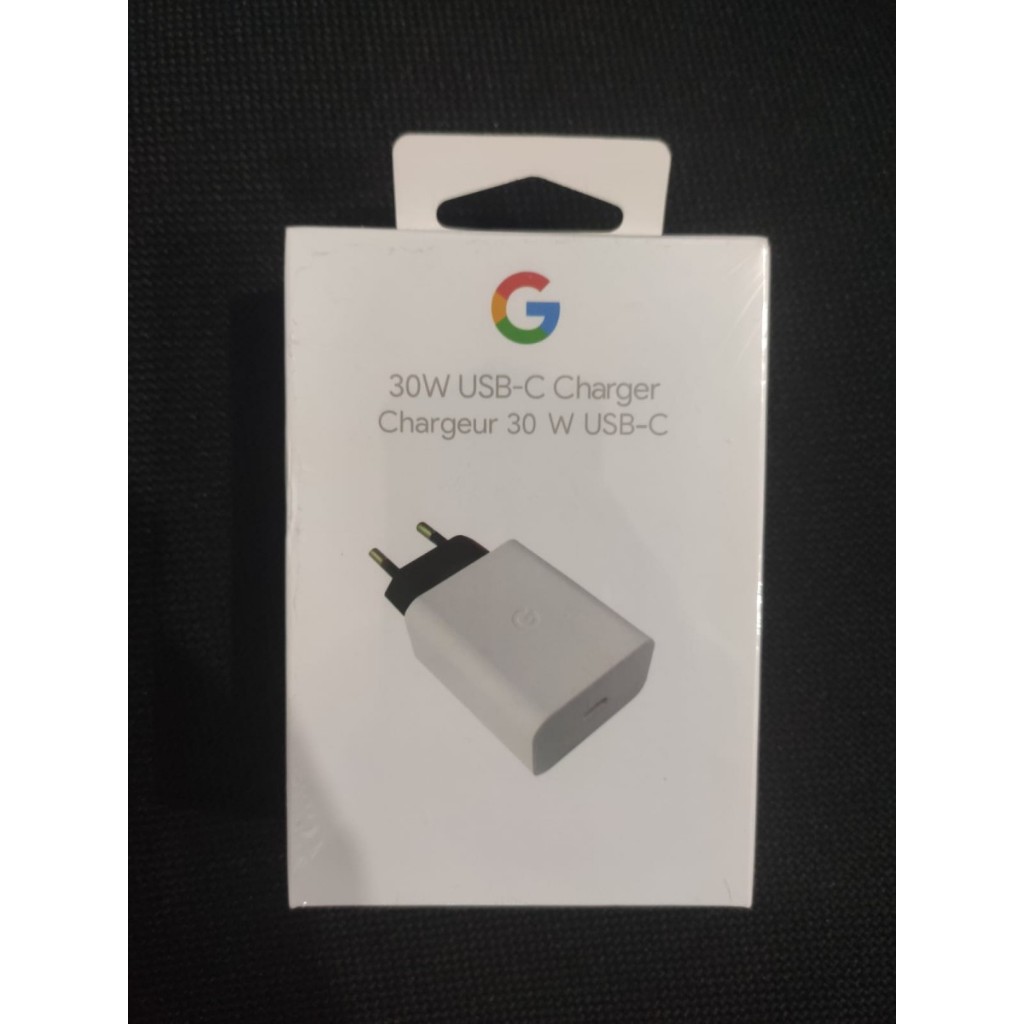 Jual Google Power Adapter 30W USB-C Charger EU Pixel 6 Pro Pixel 7 PACK ...