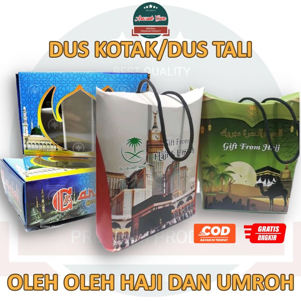 Jual Dus / box paket oleh oleh haji dan umroh / kemasan oleh2 haji ...