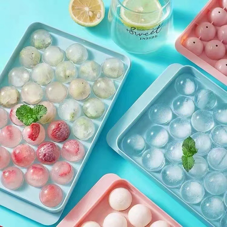 Jual Cetakan Es Batu 33 Lubang Mini Ice Cube Tray Mold / Cetakan ...
