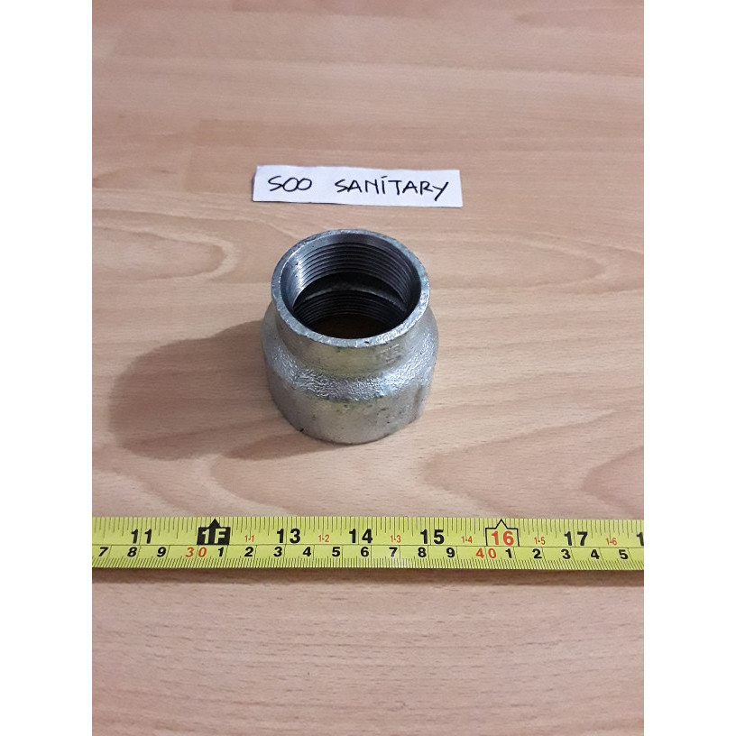 Jual Verlop Socket 2" x 1 1/2" Inch Besi Galvanis - Vlok Sok Drat Dalam ...