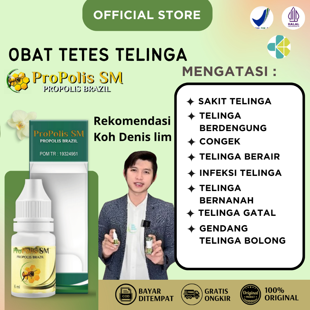 Jual Obat Herbal Telinga Berdengung, Bernanah, Berair, Gendang Telinga Pecah, Robek, Bolong ...