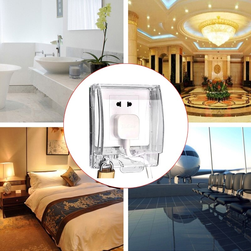 Jual box kotak tempel cover pengaman safety penutup stop kontak colokan ...