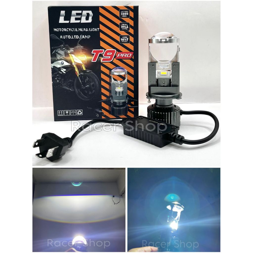 Jual Lampu Utama LED Mini projector H4 Mini 70 Watt Biled Motor Mobil ...
