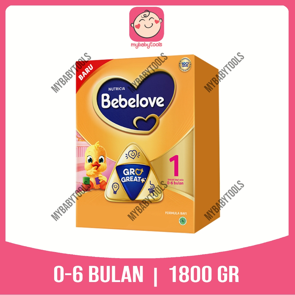 Jual BEBELOVE 1 FORMULA BAYI BUBUK 1800 GR | Shopee Indonesia