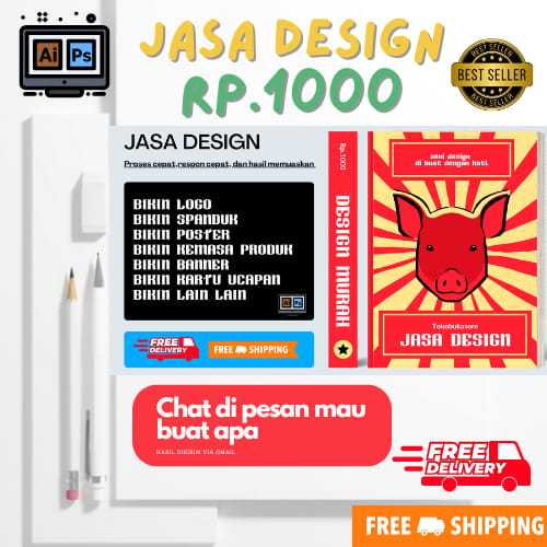 Jual JASA DESIGN HARGA MURAH ( COCOK UNTUK KANTONG PELAJAR DAN ...