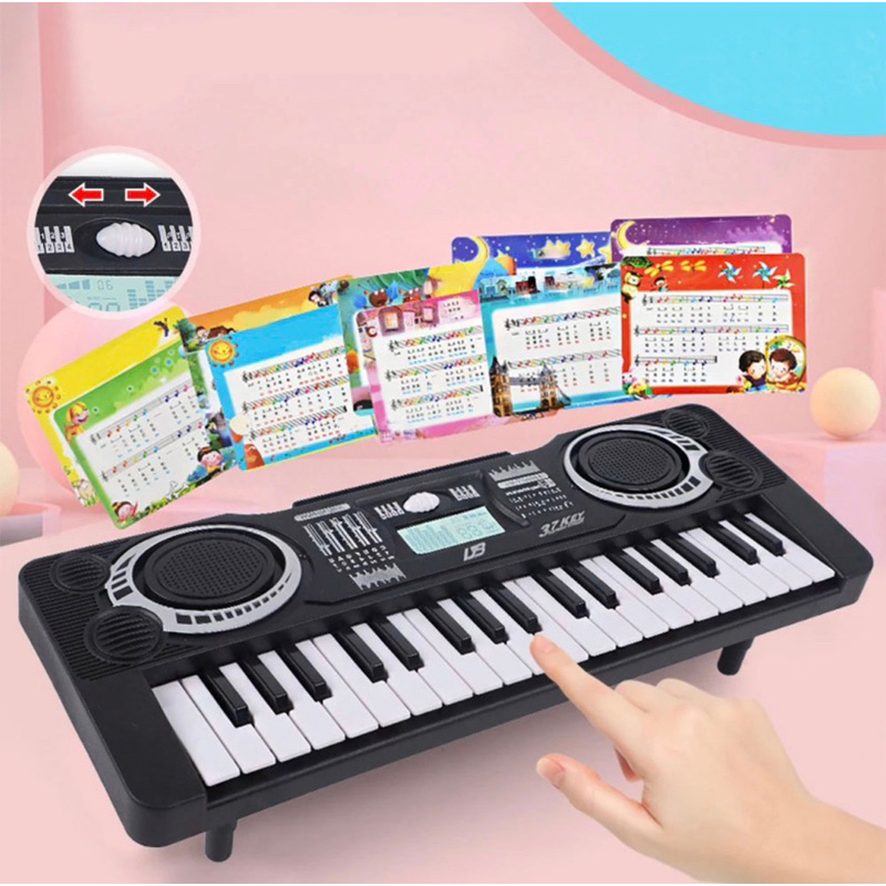 Jual LYB 37 Keys Organ Piano Elektrik Anak Keyboard Mainan Edukasi Anak ...