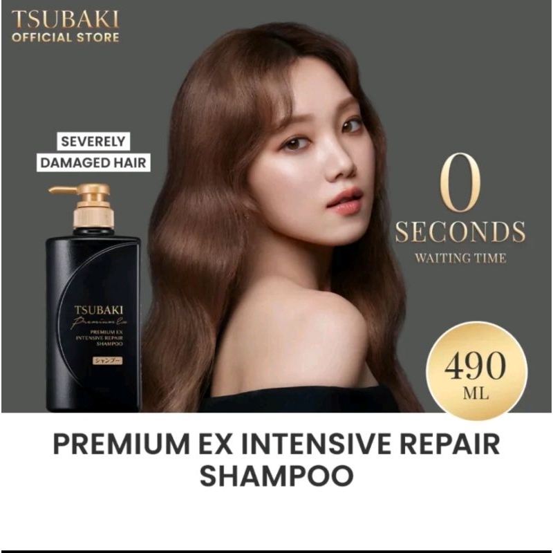 Jual TSUBAKI Premium Ex Intensive Repair Shampoo || Conditioner 490ML | Shopee Indonesia