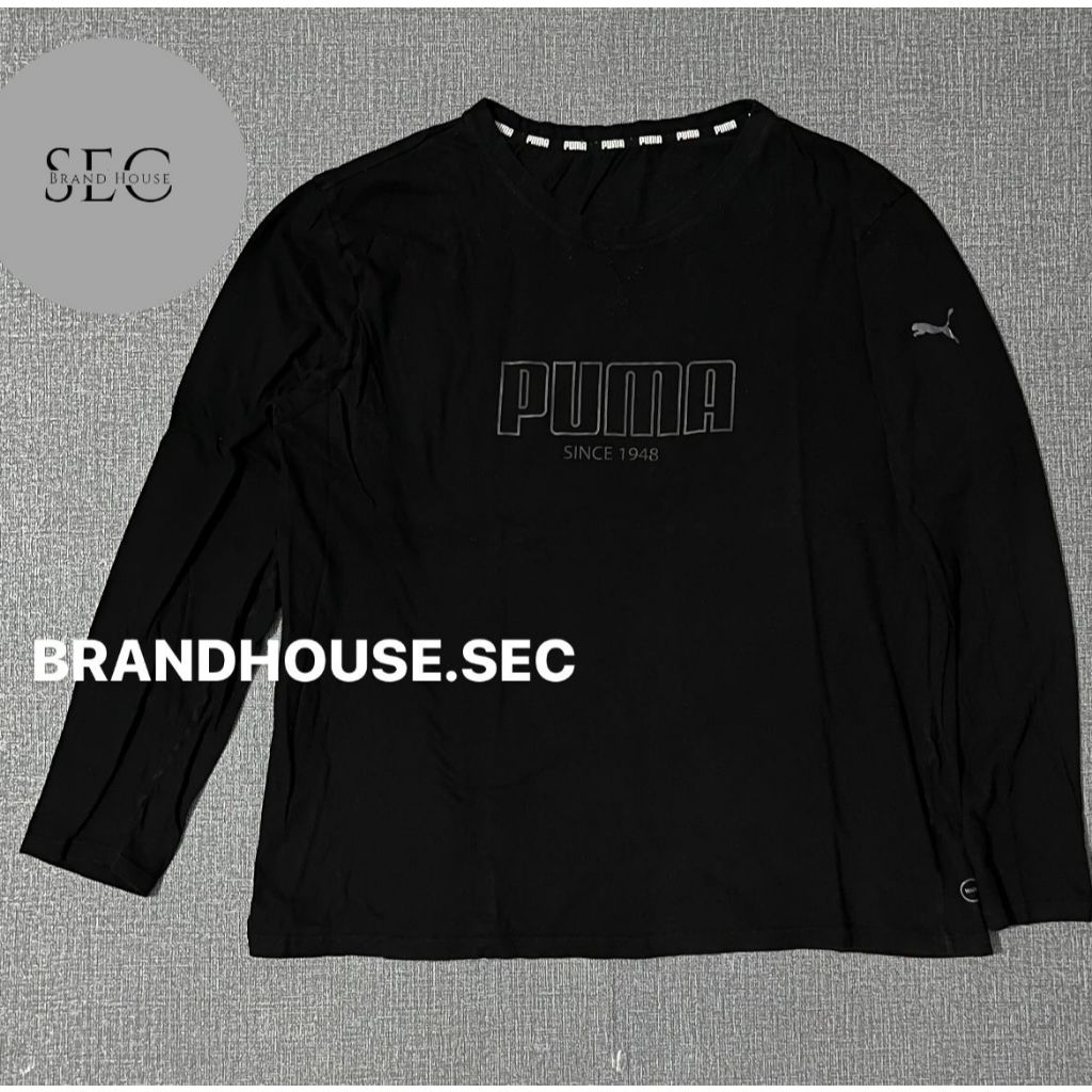 Jual puma second long sleeve puma second brand baju puma second ori ...