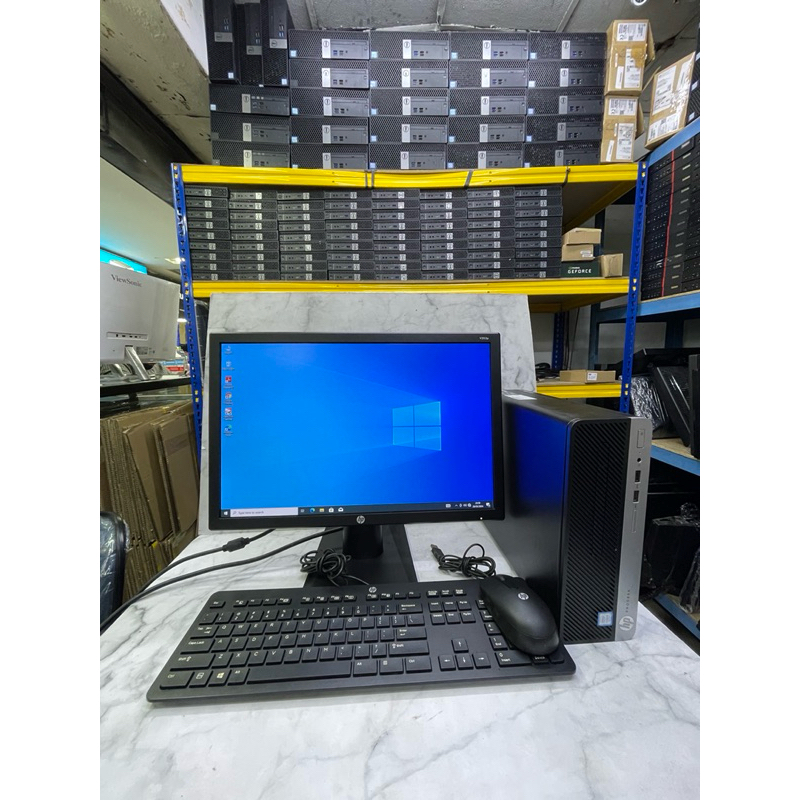 Jual FULLSET KOMPUTER HP PRODESK CORE I5 7500 RAM 8GB SSD 128GB SIAP ...