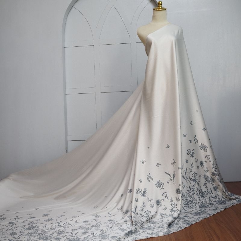 Jual Kain D silk kain meteran kain gamis per 50 cm | Shopee Indonesia