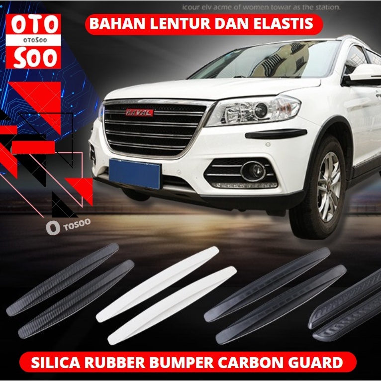 Jual OTOSOOO BUMPER GUARD SILICA RUBBER-Pelindung Bumper Mobil- Anti ...