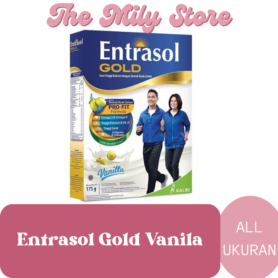 Jual Entrasol Gold Vanilla | Shopee Indonesia