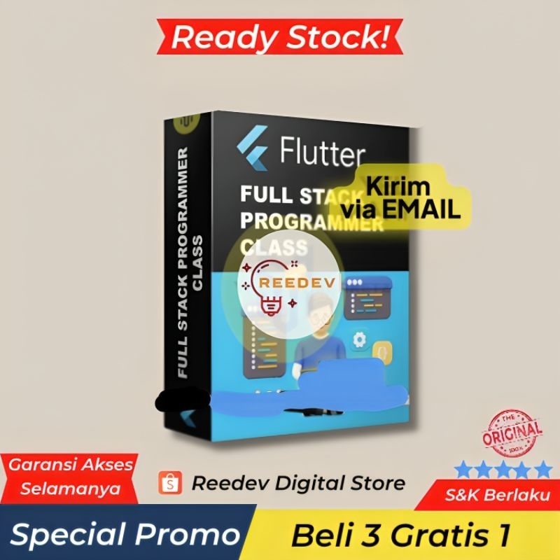 Jual BELAJAR FLUTTER PROGRAMMING - Jadi Programmer Handal dengan Flutter - Materi Video ...