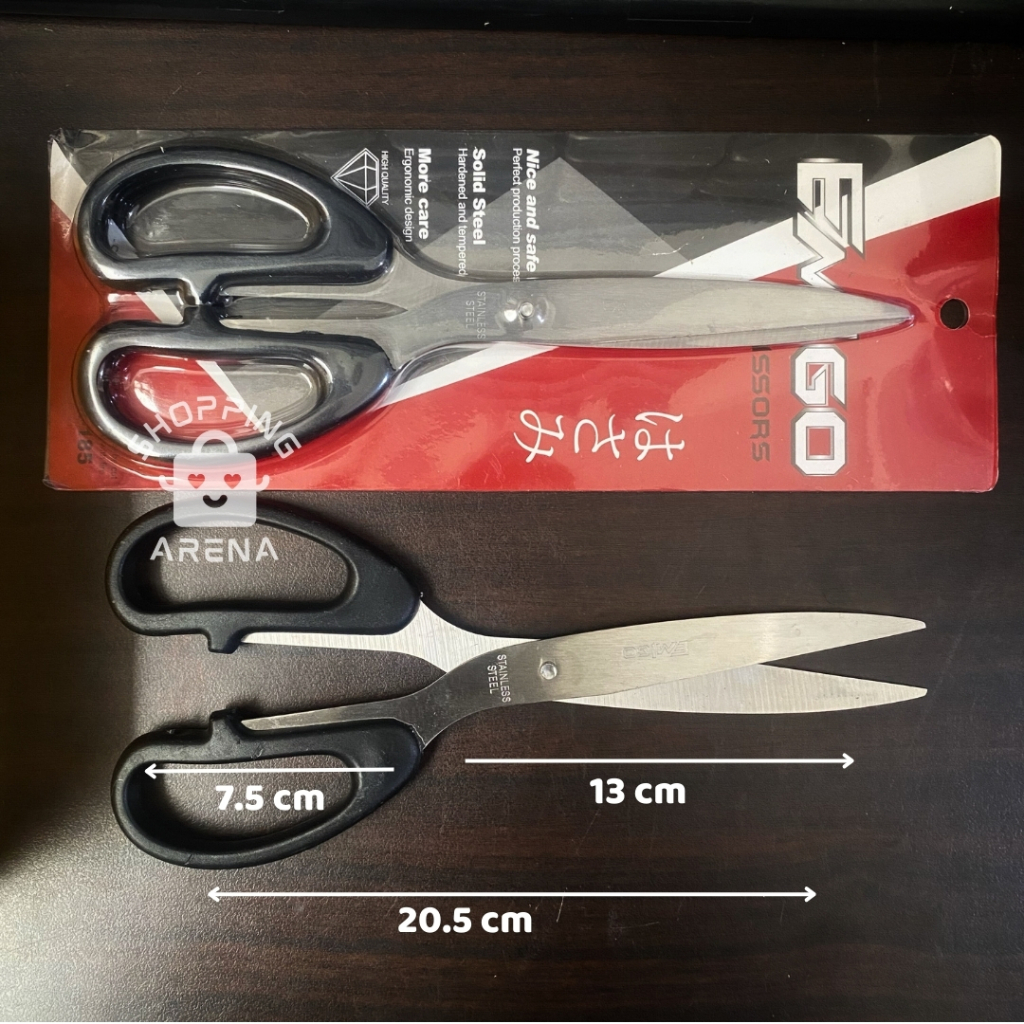 Jual Gunting Besar EMIGO 8 inch 20 cm Tajam Pemotong Kertas Kain ...