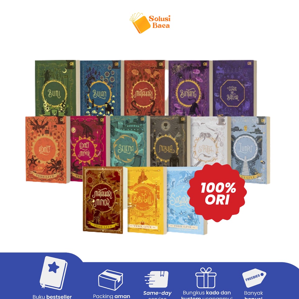 Jual Buruan Pesan Novel Tere Liye Serial Bumi Bulan Matahari Bintang ...