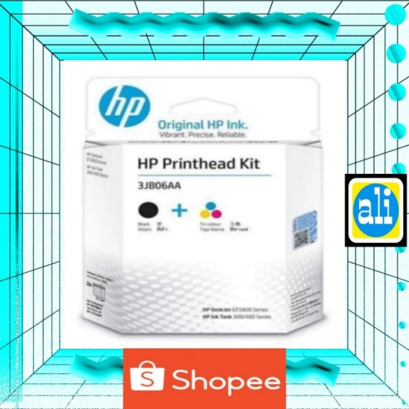 Jual Print Head kit 3JB06AA HP GT51 GT52 Original untuk printer : HP ...