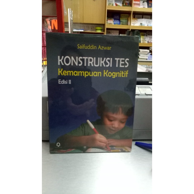 Jual Kontruksi tes kemampuan kognitif by Prof Dr Saifuddin Azwar KODE ...