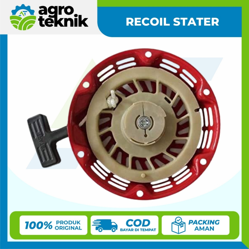 Jual Agroteknik - Recoil Stater Mesin Tarikan Engkol Mesin Penggerak Tipe Gx120 Gx160 Gx200 ...