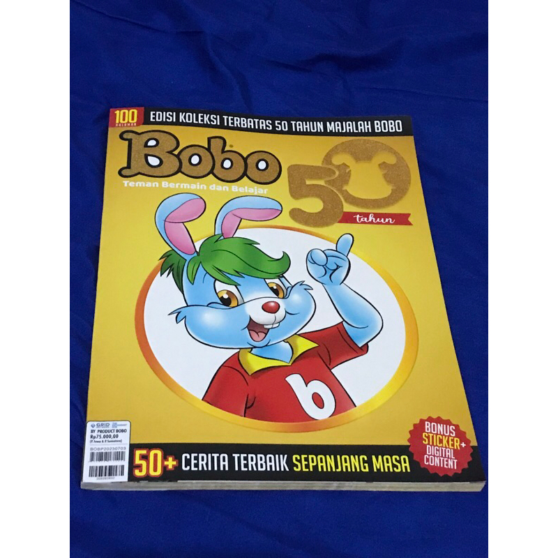 Jual Buku Majalah Bobo Edisi Koleksi Terbatas 50 Tahun Majalah Bobo | Shopee Indonesia
