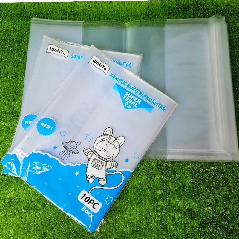 Jual Sampul Plastik Buku Tulis Super Tebal O 9 Walito Ukuran Boxy