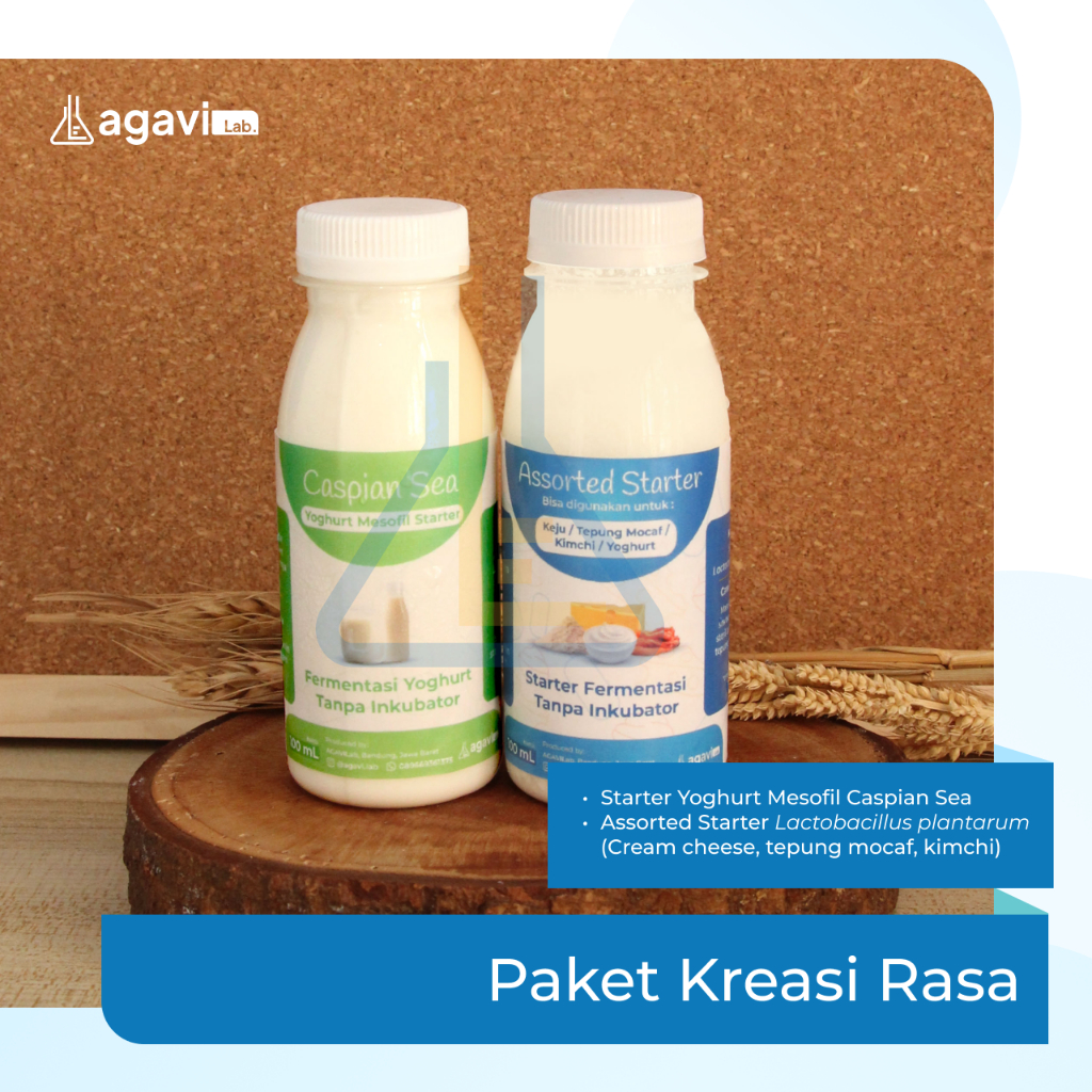 Jual BUNDLING - Paket Kreasi Rasa - Starter Yoghurt Mesofil Caspian Sea ...