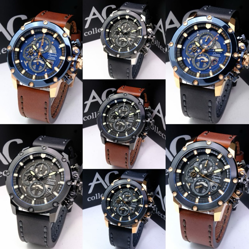 Jual JAM TANGAN PRIA ALEXANDRE CHRISTIE AC6564 / AC 6564 / AC 6416 ...