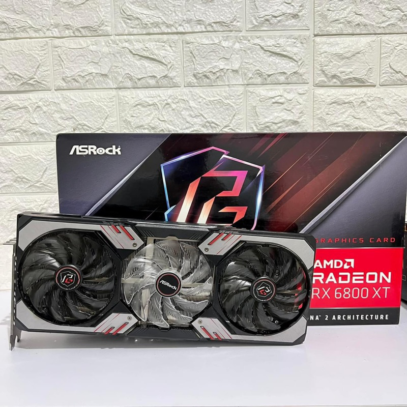 Jual VGA RX 6800XT 16GB ASROCK PHANTOM GAMING GDDR6/ RX 6800 XT 16GB ...