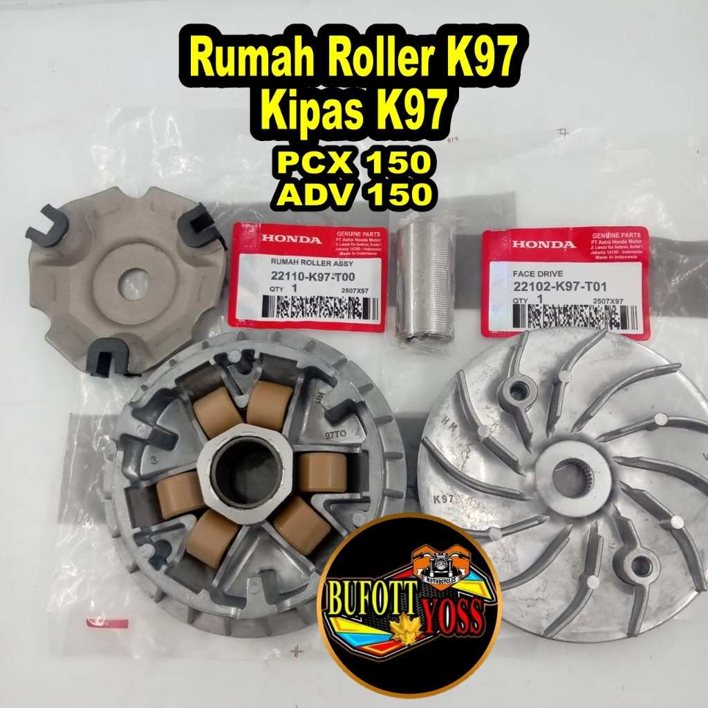 Jual Rumah Roller Assy Honda PCX 150 Kipas Cvt K97 ADV 150 Rumah Roller ...