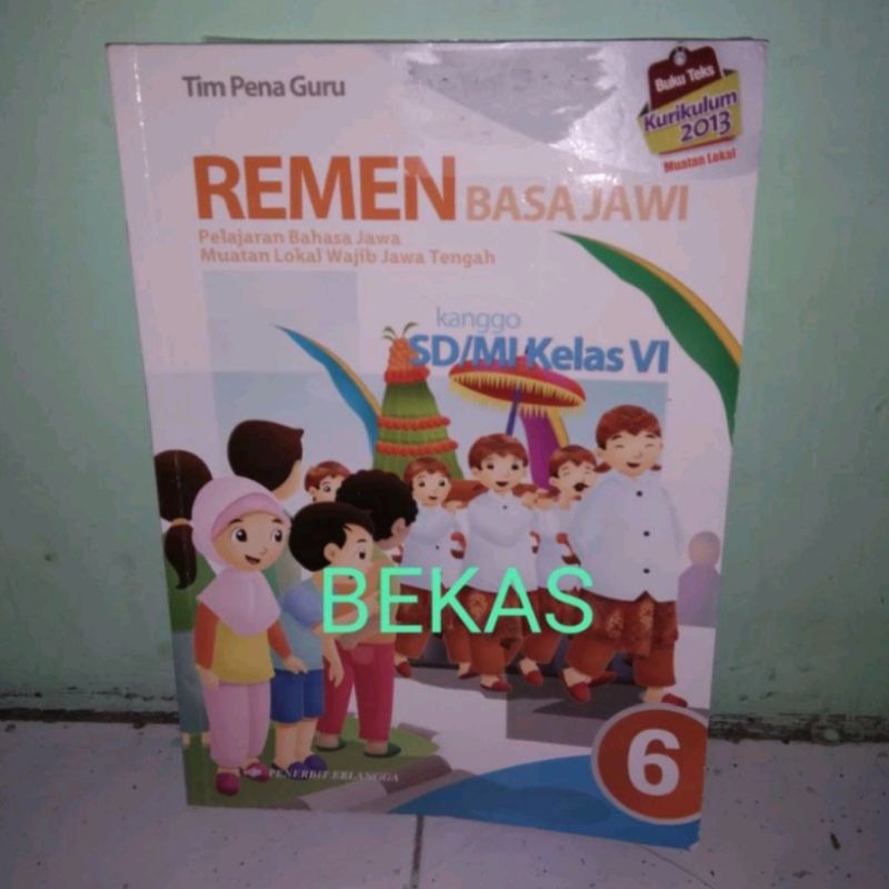 Jual Buku Remen Basa Jawi Bahasa Jawa Kelas 6 VI SD MI Penerbit ...