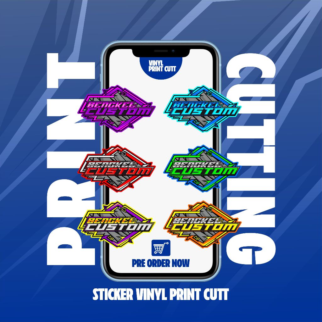 Jual DESAIN SUKA SUKA STICKER STIKER CUSTOM BENGKEL MOTOR SOUND HOREG ...
