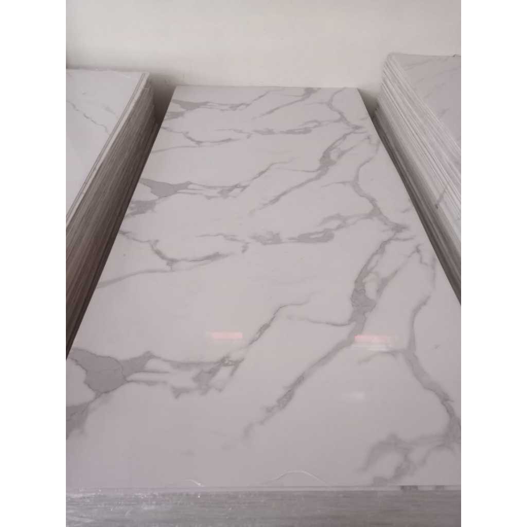 Jual Marmer Panel PVC Dekorasi Dinding Motif Corak Marmer UV Marble ...