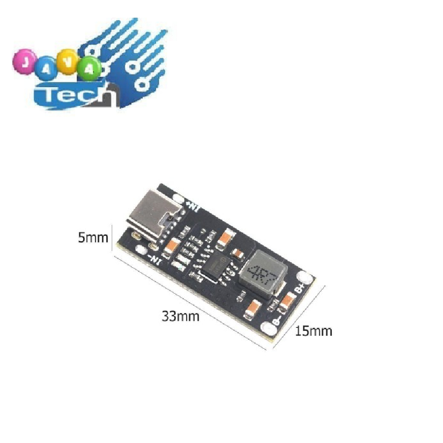 Jual IP2312 USB Type-C 3A 4.2V Lithium Battery Fast Charging Module ...