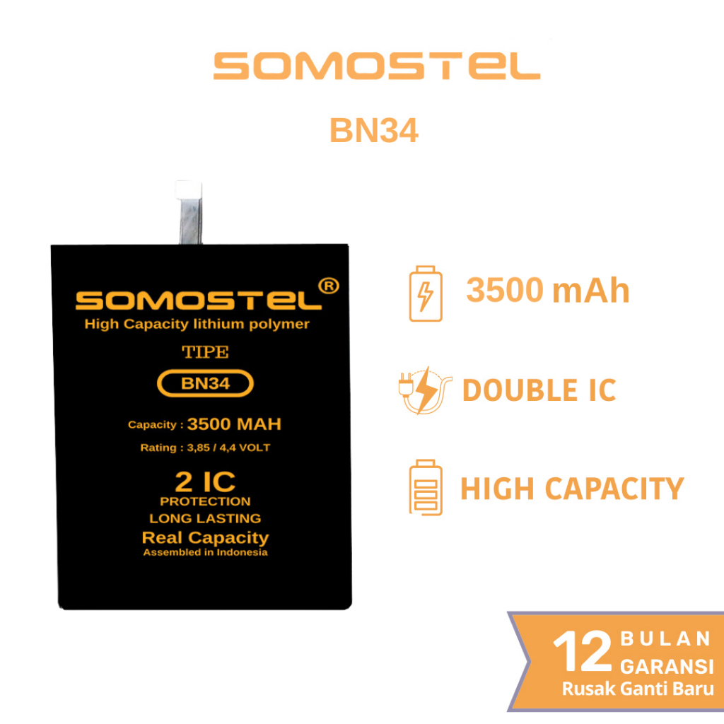Jual Somostel - BN34 Redmi 5A Batre Batrai Baterai | Shopee Indonesia