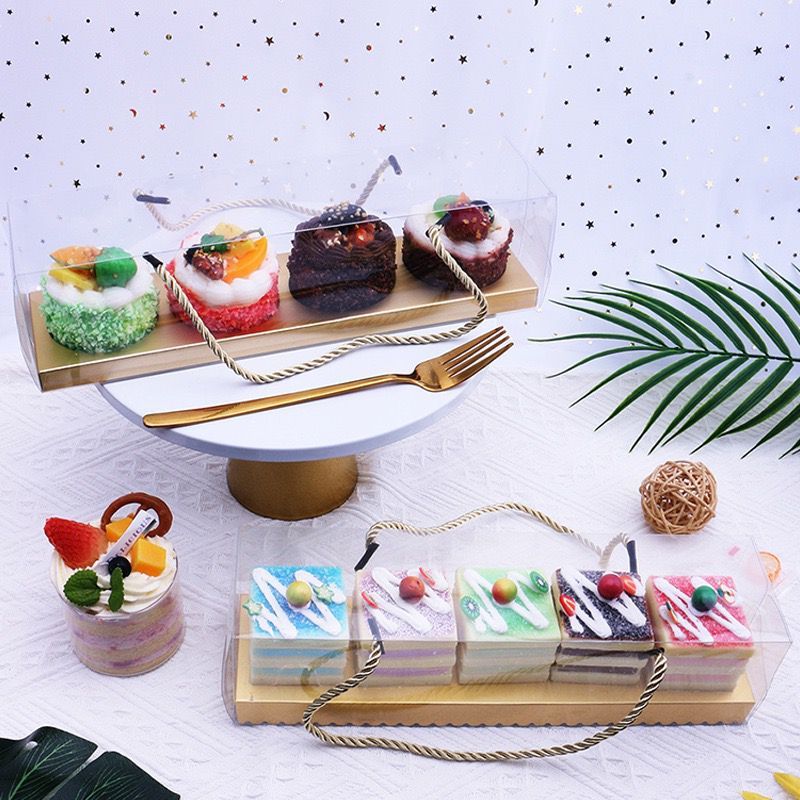 Jual 1pcs Box Mika Tali + Holder Lubang cupcake, pudding cup, pie ...