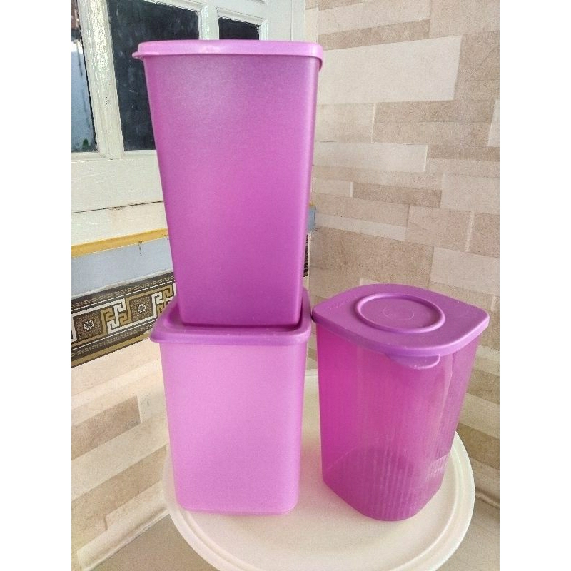 Jual toples serba ungu summer mata square kapasitas besar 2 liter ...