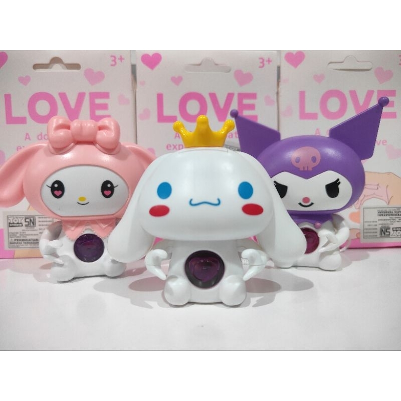 Jual MAINAN VIRAL BONEKA CINNAMOROLL BONEKA MY MELODY BONEKA KUROMI ...
